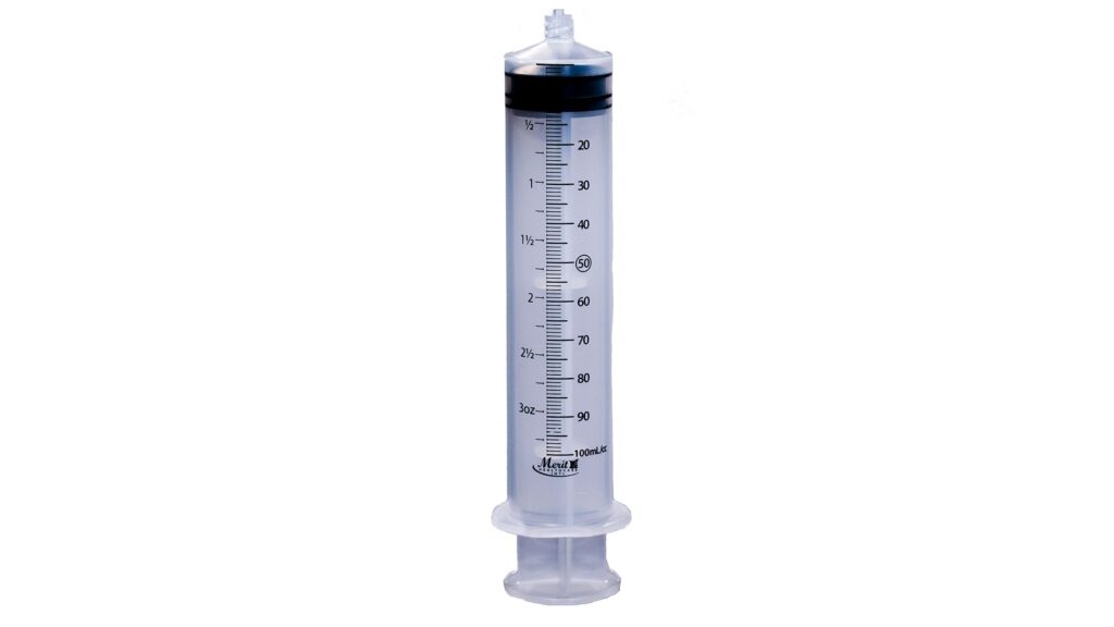 100mL Blister Pack Luer Lock Tip (100cc Syringe) MEDIGRATIVE100S ...