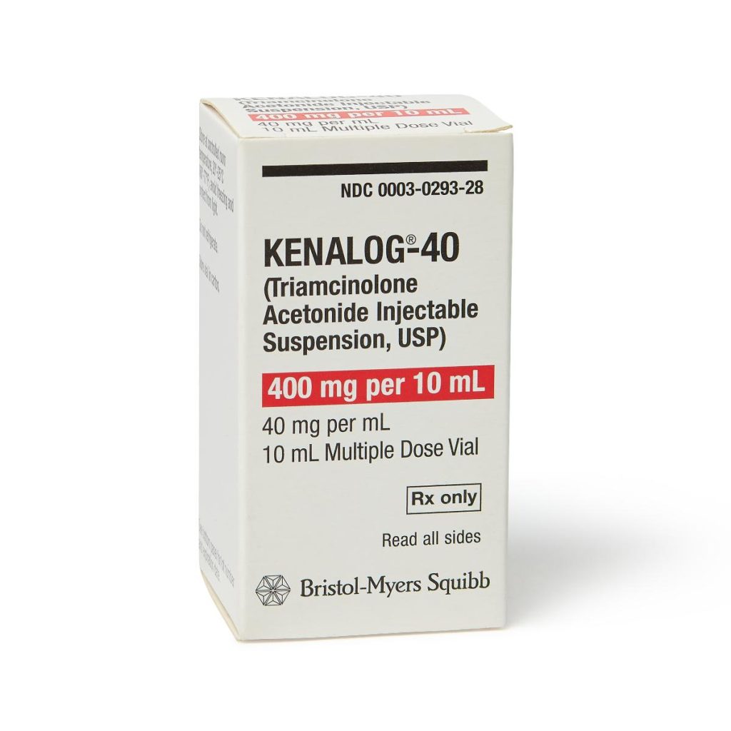 Kenalog 40, 10mL Triamcinolone Acetonide 40 mg / mL Injection Multiple ...