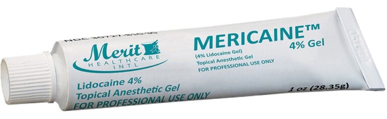 MERICAINE 4% GEL, 1OZ NDC # 30727-810-30 - Merit Pharmaceutical