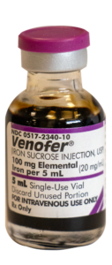 Venofer Iron Preparation Iron Sucrose Complex 20 mg / mL Intravenous Injection Single Dose Vial ...