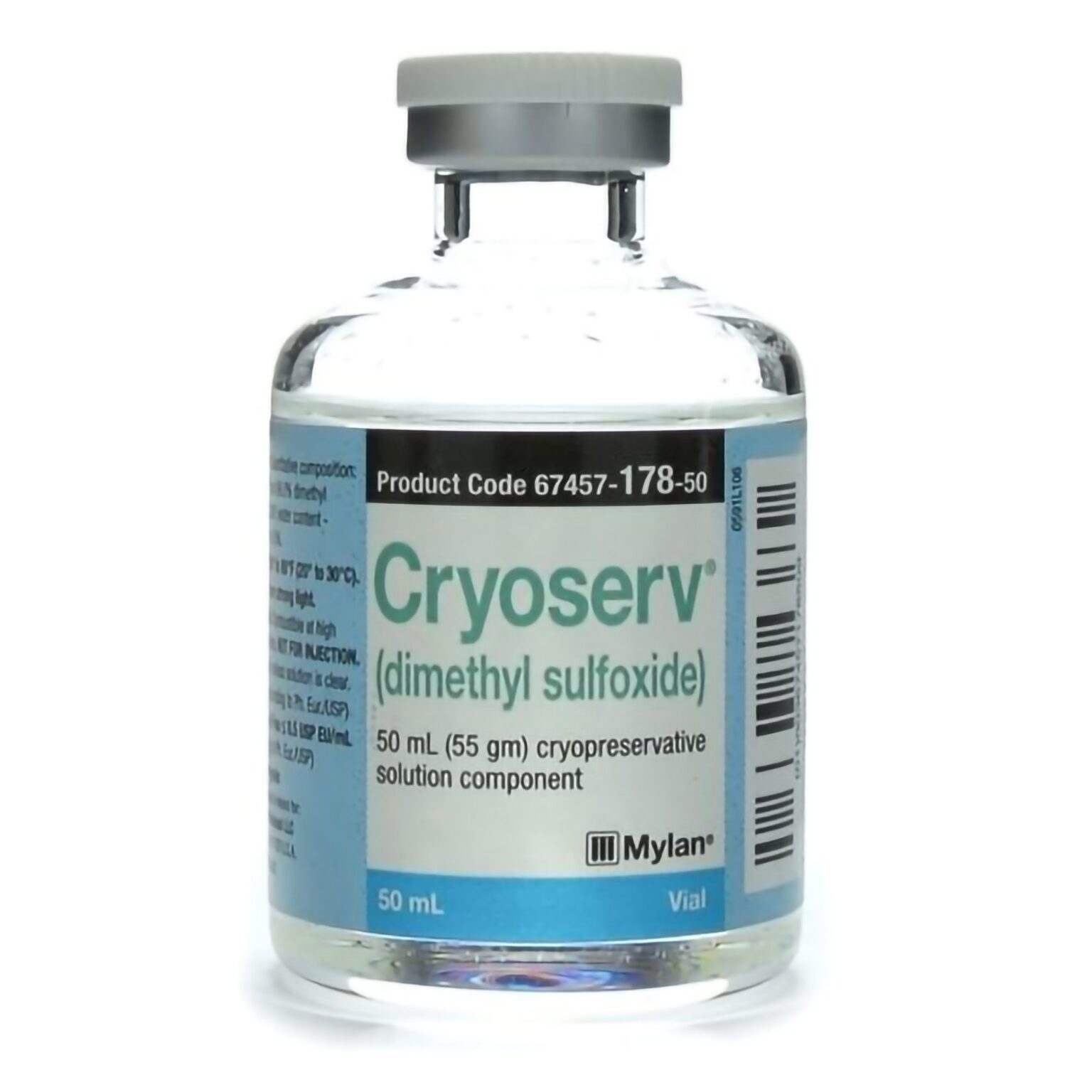 CRYOSERV 50ML, DMSO (DIMETHYL SULFOXIDE, USP) CRYOPRESERVATIVE SOL, SDV ...