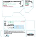 KETAMINE INJ 100MG/ML (500MG/5ML), 10X5ML (C3) NDC 00409205105 ...