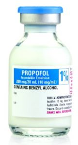 Propofol 1%, 10 mg / mL Intravenous Injection Single Dose Vial 100 mL ...