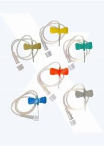Exel Scalp Vein Butterfly Winged Infusion Set 19G X 3/4, 50/Box - Merit ...