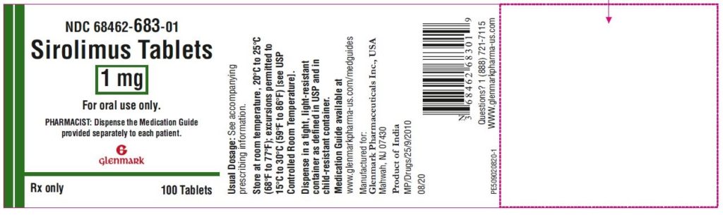 Sirolimus 1mg Tablet - Merit Pharmaceutical