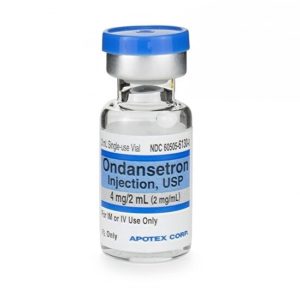 Ondansetron HCL, MDV 4mg/2mL 2mL, Sold as a package of 25 vials (1 x 25 ...