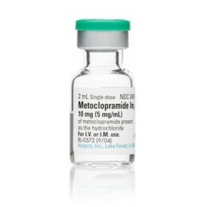 Metoclopramide HCl, Preservative Free 5 mg / mL Injection Single-Dose ...