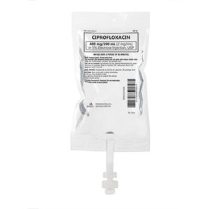 Ciprofloxacin in 5% Dextrose Injection, USP 1 x 24 bags - Merit ...
