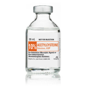 Acetylcysteine Solution, USP 10% 100 mg/mL 3 g/30 mL - Merit Pharmaceutical