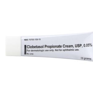 Clobetasol Propionate Cream USP, 0.05% 15 gram Tube - Merit Pharmaceutical