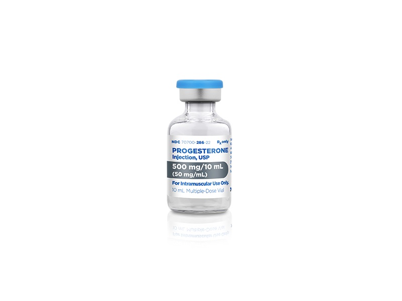 Progesterone Vial for Injection 50mg/mL 10mL MDV - Merit Pharmaceutical