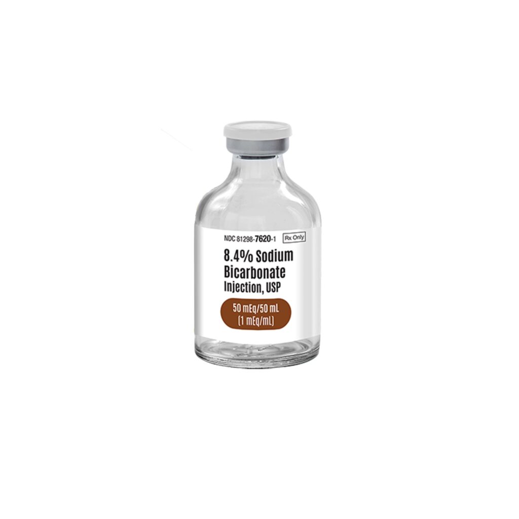 SODIUM BICARBONATE INJECTION, USP, SDV, 8.4 (1MEQ.ML) (50MEQ/50ML ...
